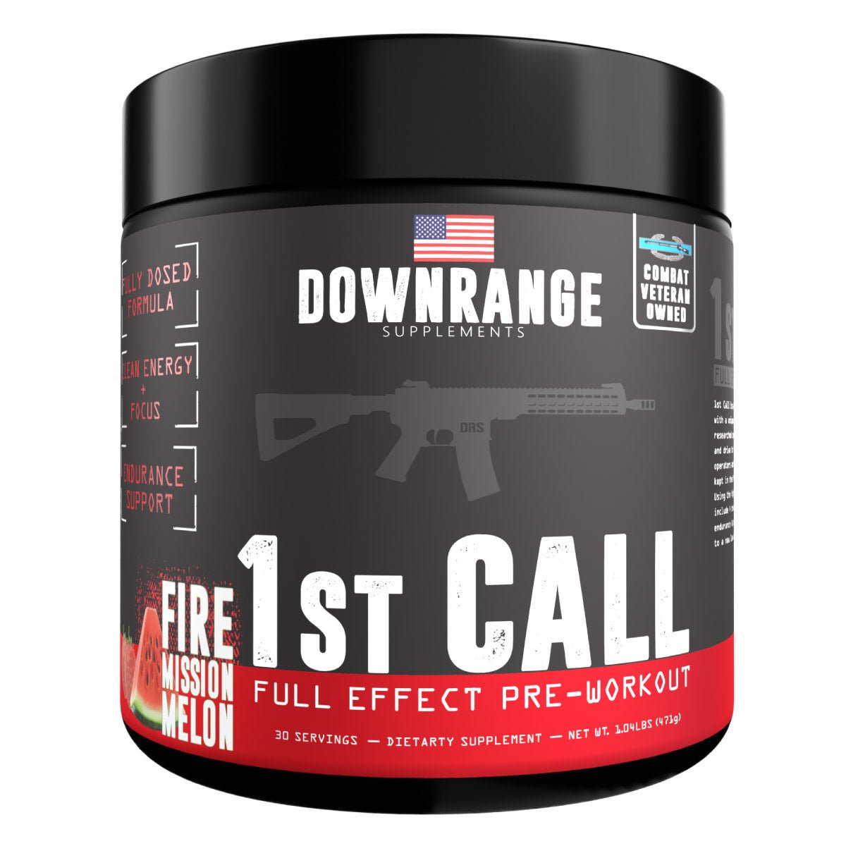 1st Call | Full Effect Pre-Workout - DownRange Supplements